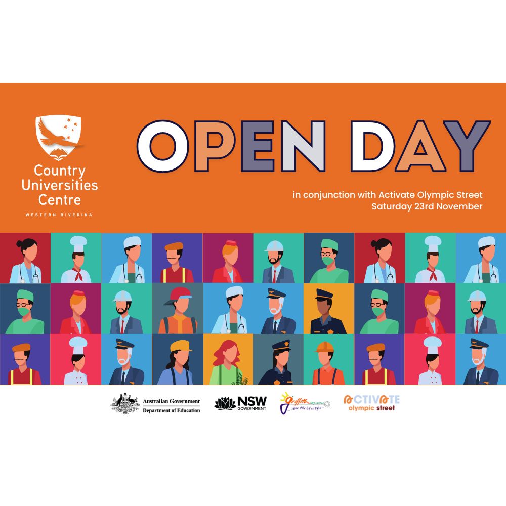 Griffith Open Day I Tour the facilities I Meet the team I Chat to six ...